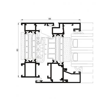 Cortizo COR 80 Industrial Aluminium Window System | For B2B | debesto