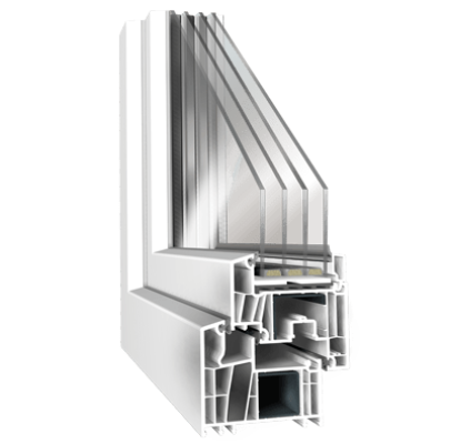 Decco 83 PVC Window System | For B2B | debesto