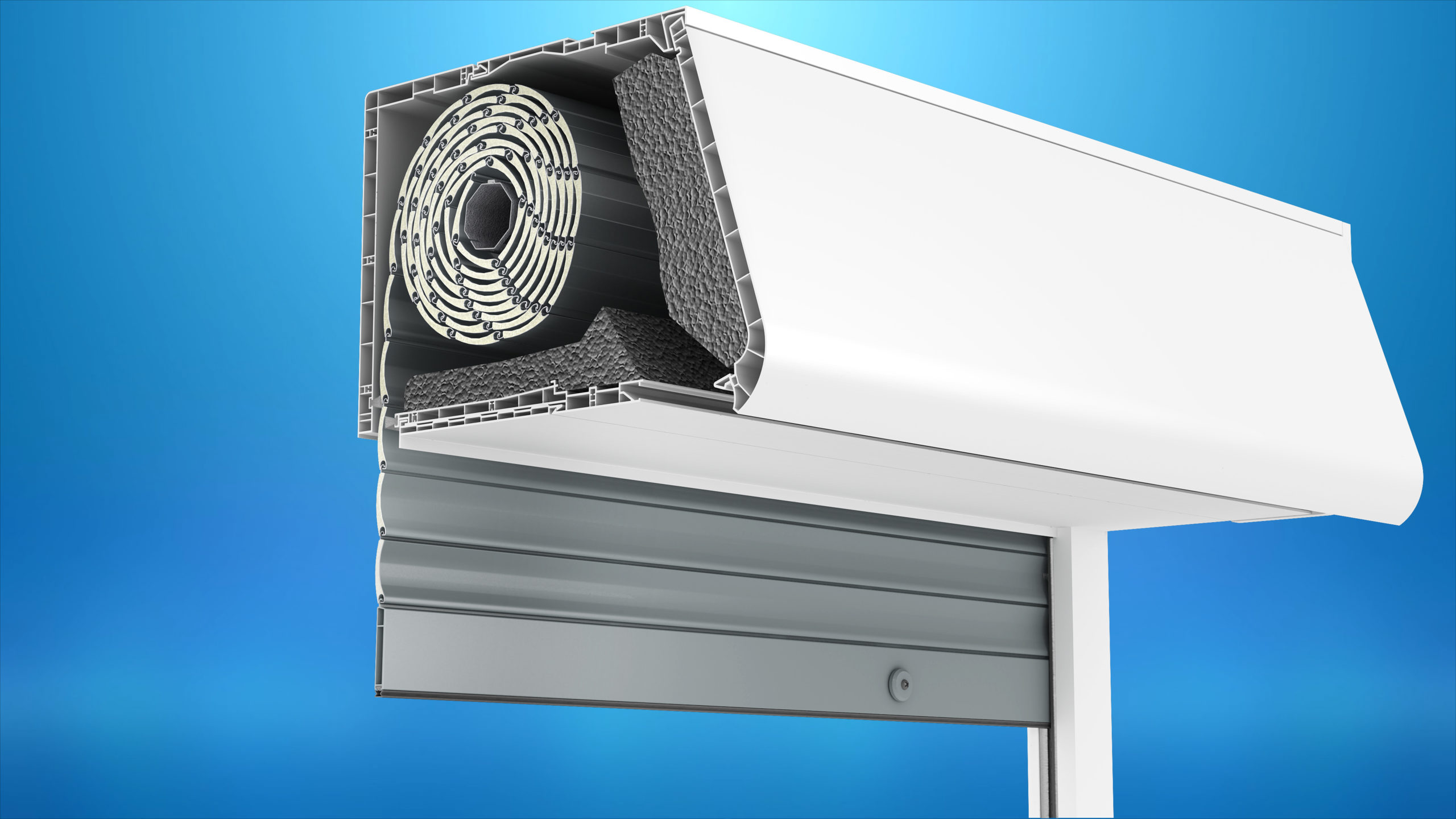 Top mounted external roller shutter | For B2B | debesto