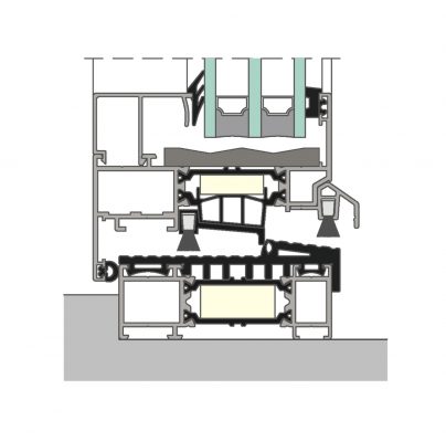 Yawal TM 77HI Aluminium Window System | For B2B | debesto