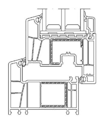 Decco 82 PVC Window System | For B2B | debesto