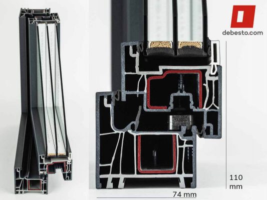 Gealan Linear PVC Window System | For B2B | debesto