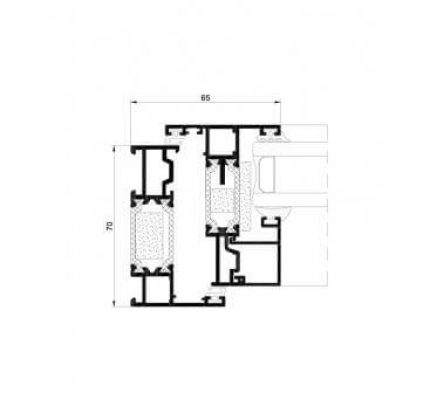Cortizo Casement 70mm Aluminium Window System | For B2B | debesto
