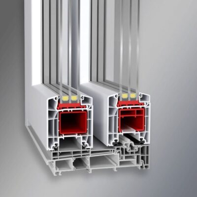 HST PCV Aluplast 85MM lift-and-slide doors | For B2B | debesto