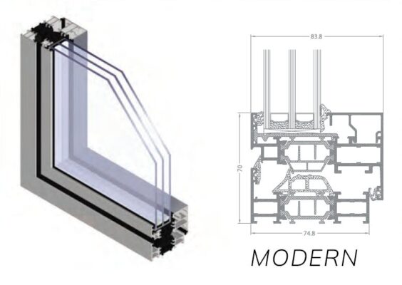 Aliplast Max Light aluminum windows | For B2B | debesto