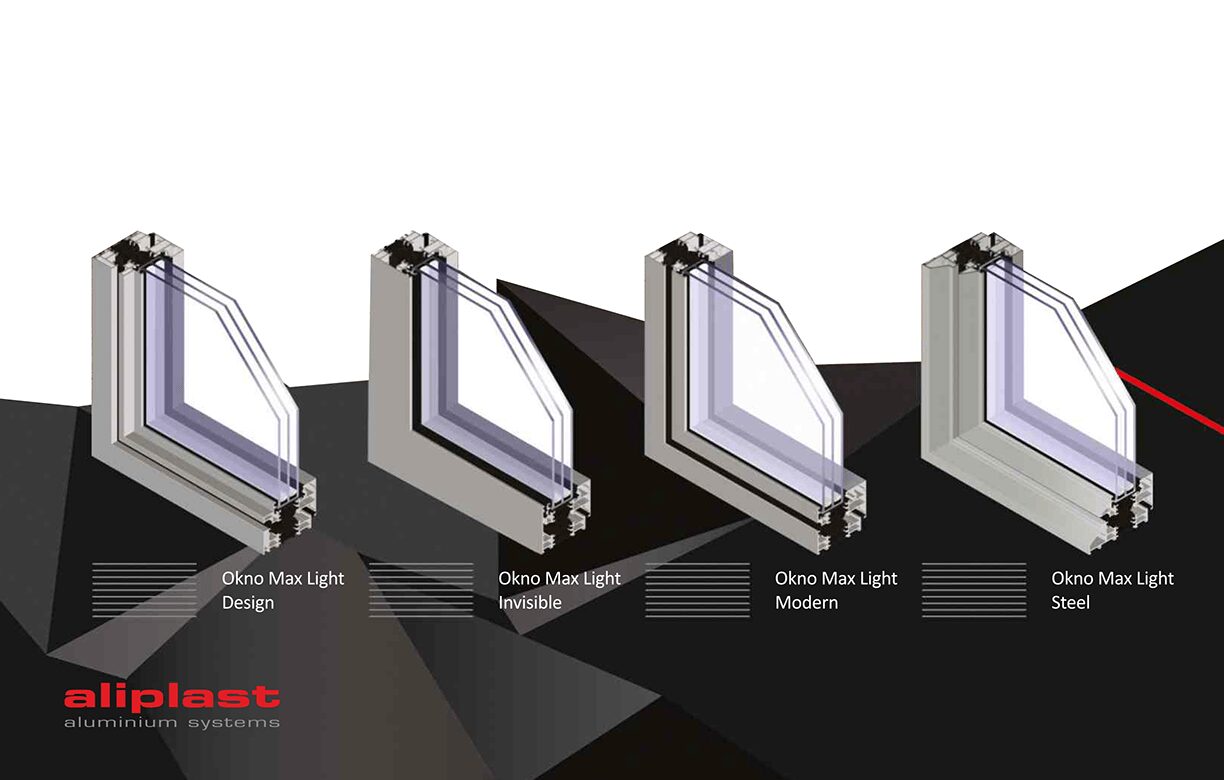 Aliplast Max Light aluminum windows | For B2B | debesto