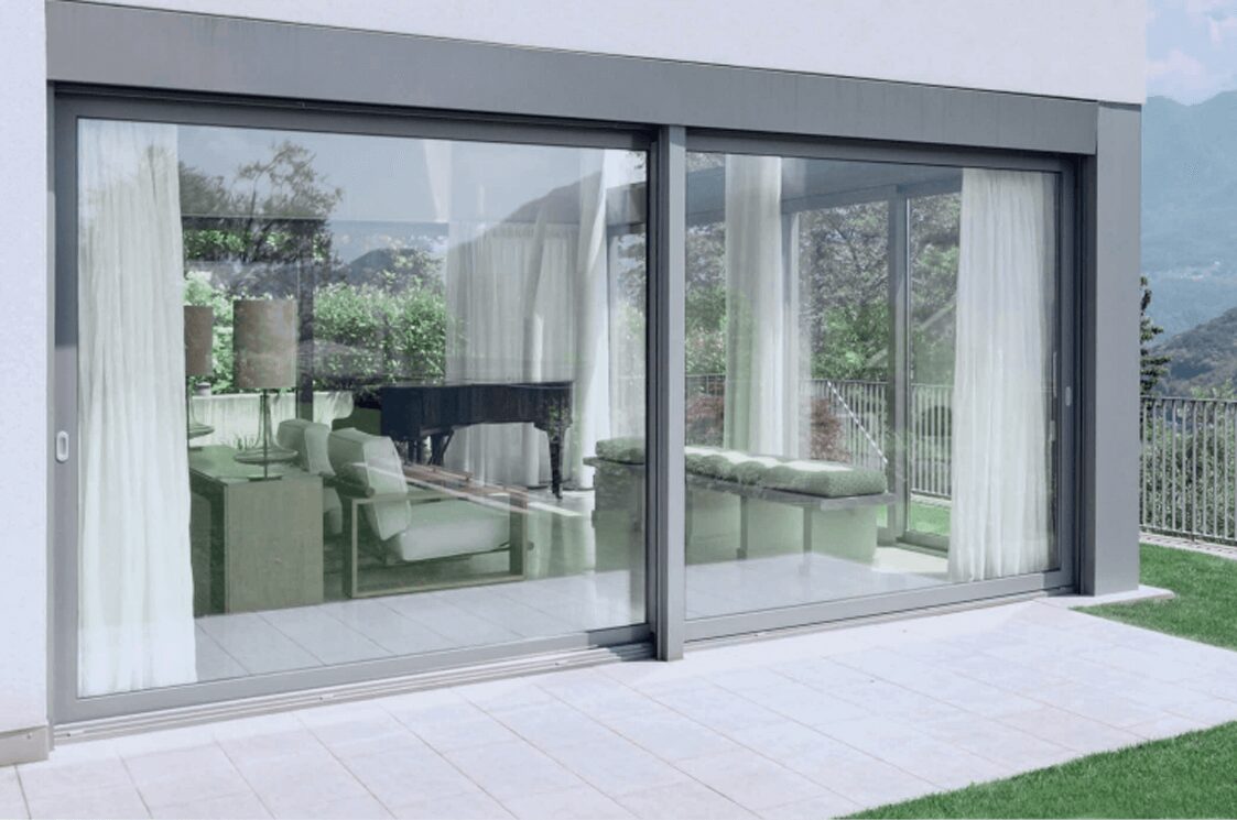 HST PCV Aluplast 85MM lift-and-slide doors | For B2B | debesto