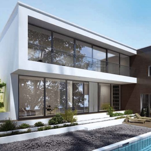 Large aluminum windows | debesto.com