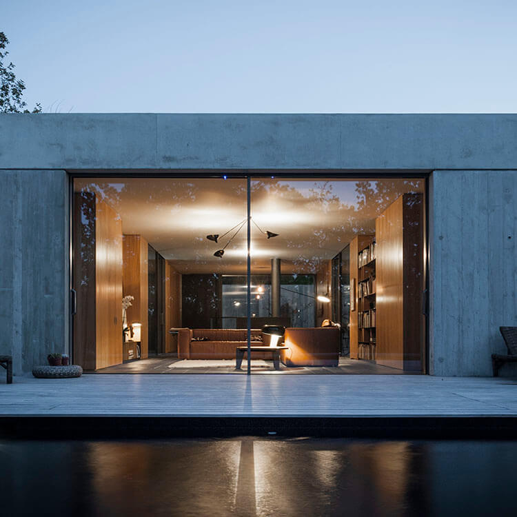 Reynaers Aluminum Bifold Doors | debesto.com