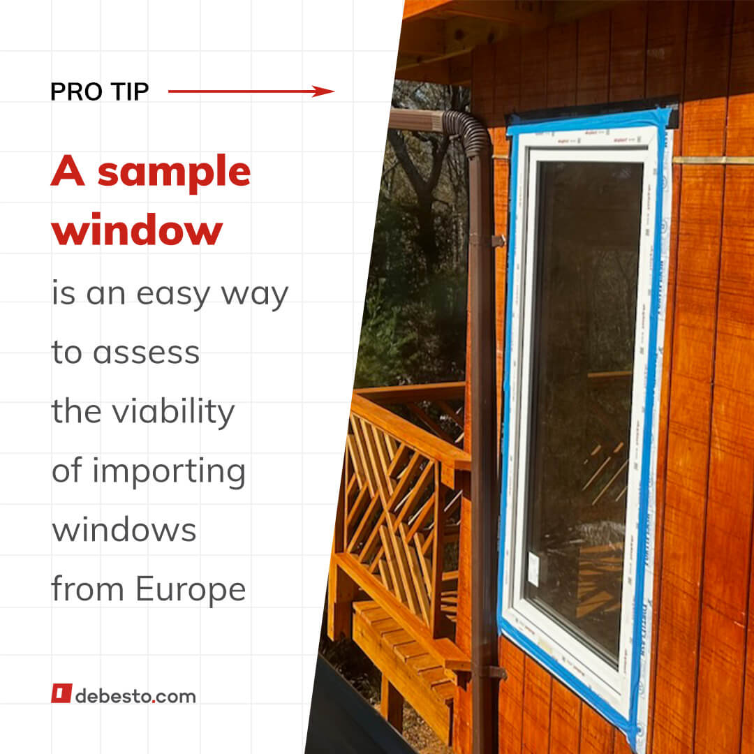 How to verify supplier, window quality and installer skills - case study | debesto.com