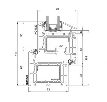 Okna PCV Salamander bluEvolution 73 | Dla Firm | debesto.com