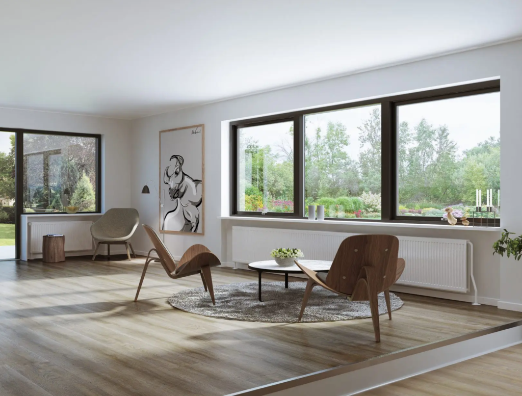 Aluminum clad wood windows | debesto.com