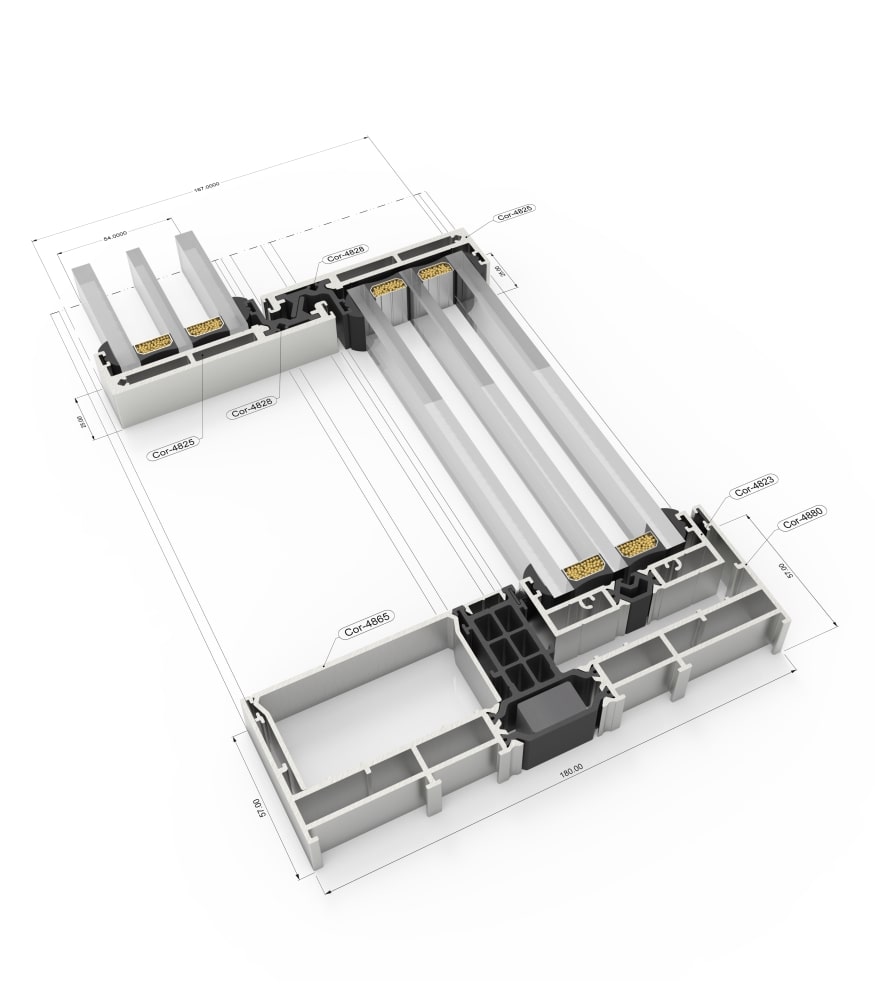 Cortizo Cor-Vision PLUS Sliding System | Business Offer | debesto